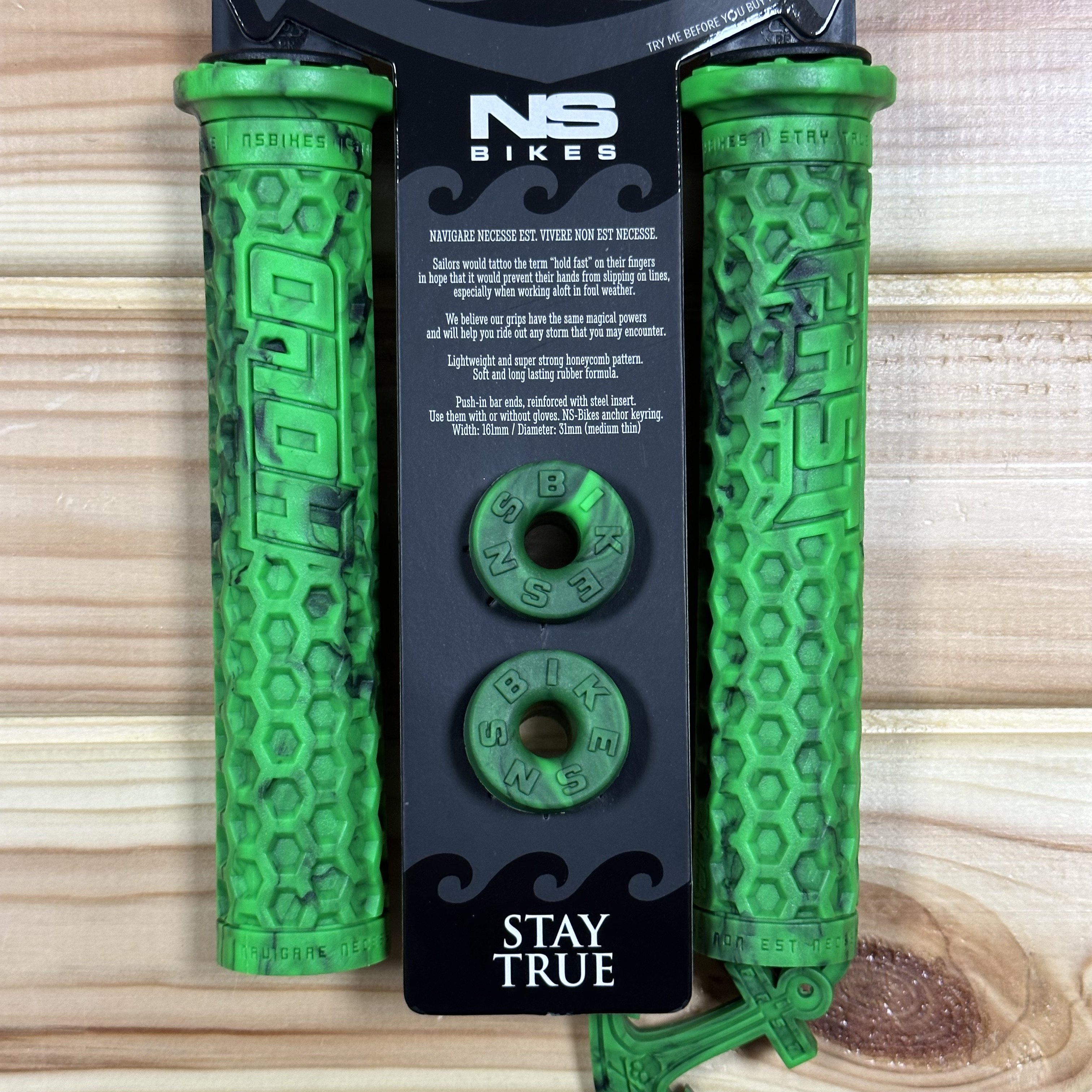 NS Bikes Hold Fast Unlocked - Yeşil/Siyah